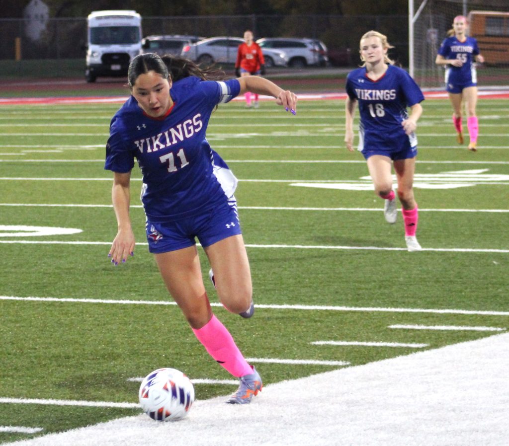 Cruise control: Top-seeded Lady Vikings roll to 8-0 victory - Herald ...